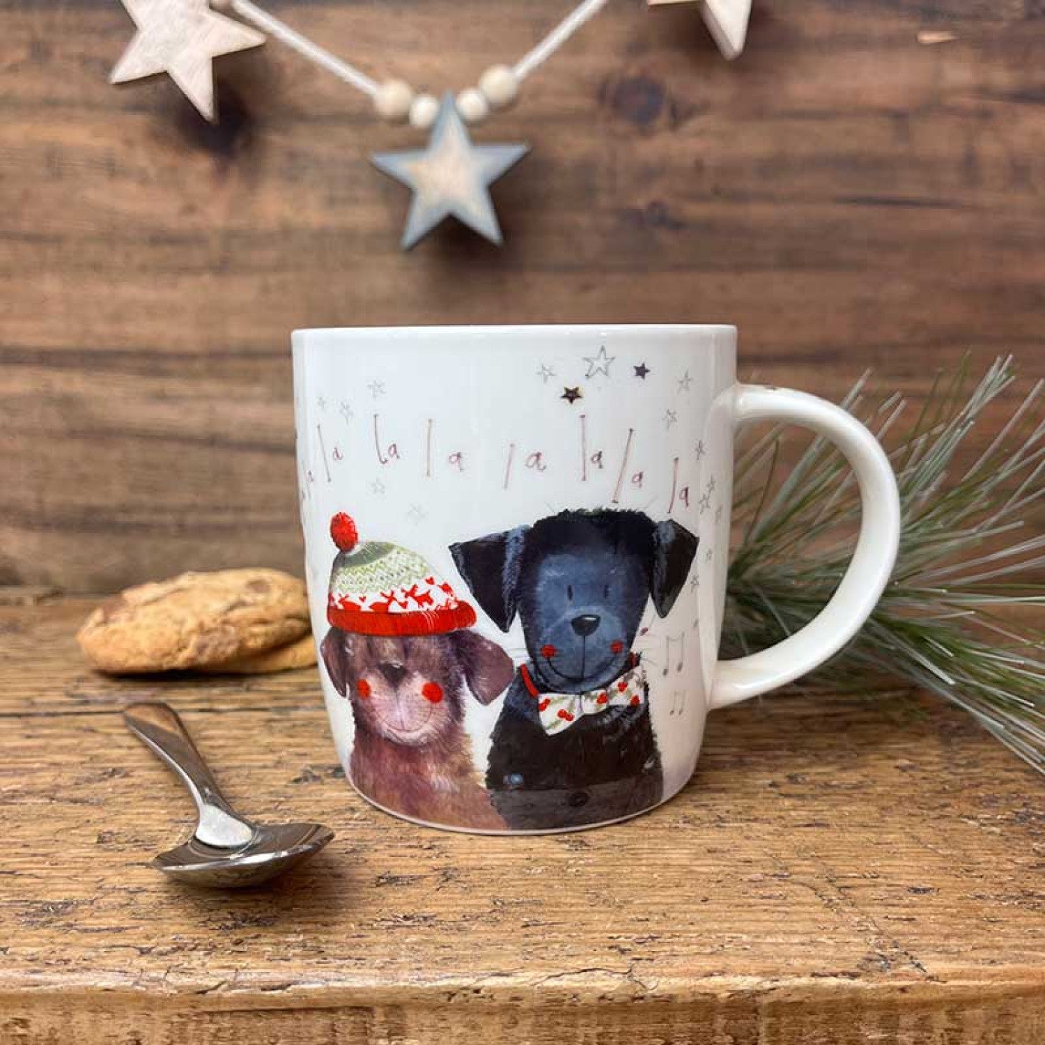 Alex Clark Christmas Dogs Mug – Anna Davies