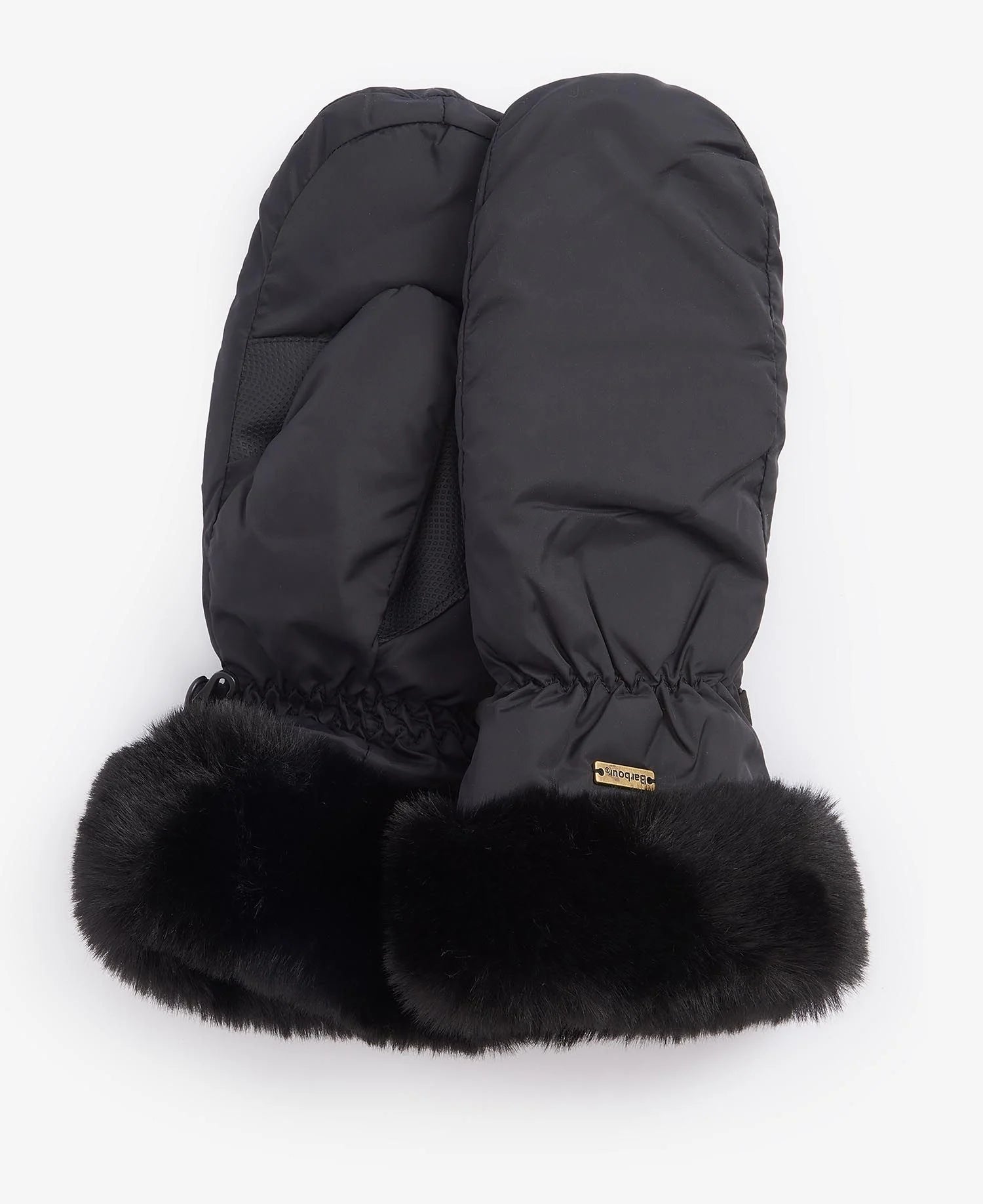 Barbour Primrose Waterproof Mittens in Black | Anna Davies