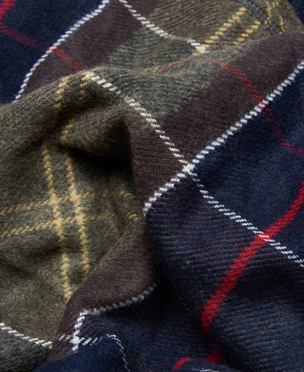 Barbour Staffin Tartan Serape Scarf | Scarves | Anna Davies