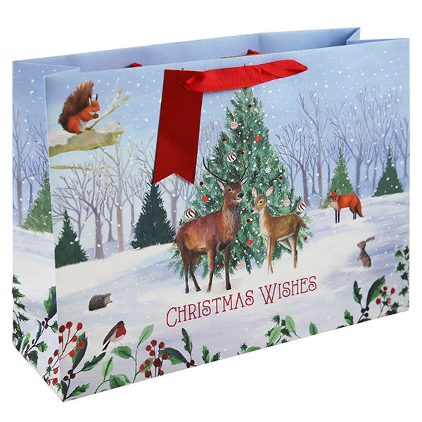 Winter Animals Shopper Gift Bag | Anna Davies